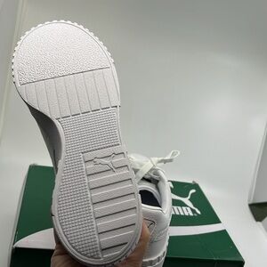 Puma | Shoes | Free People X Puma Collab Cali Court White Leather Low ...